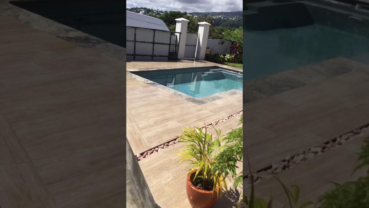 Plage de piscine CFGR CARRELAGE