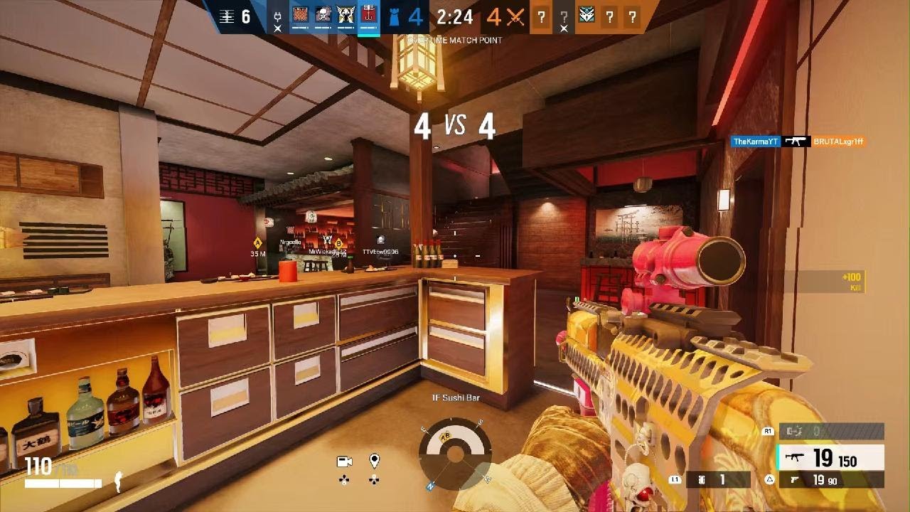 Ace to win the game on skyscraper