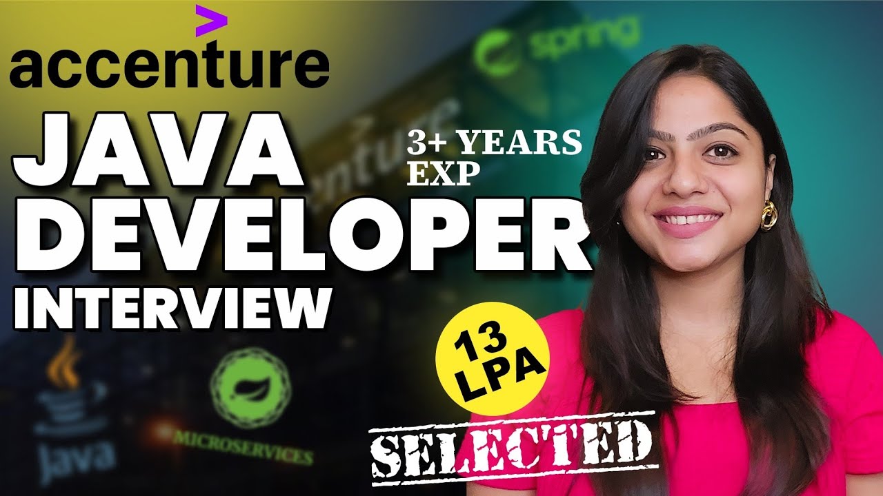 3+ years Java Developer Accenture Interview Experience| Java | Spring Boot | Microservices