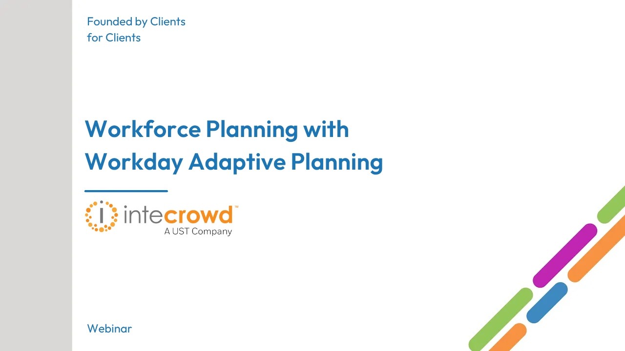 Workforce Planning with Workday Adaptive Planning