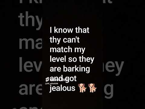 Let them bark????