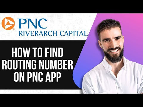 HOW TO FIND ROUTING NUMBER ON PNC APP