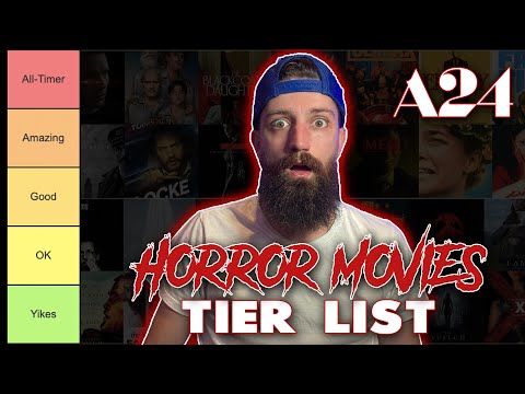 A24 Horror Movies Tier List