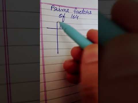 Prime factors of 164