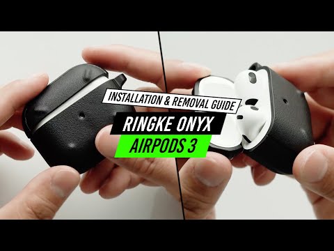 [Apple AirPods 3] Ringke Onyx - Case Install and Removal