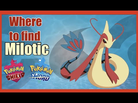 Where to find Milotic in Pokemon Sword and Shield!!