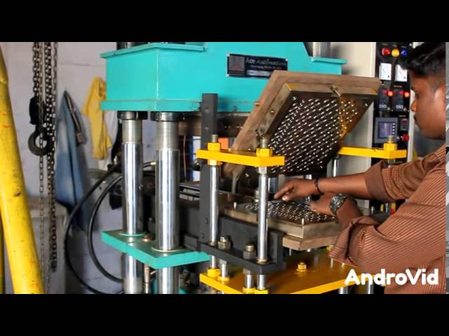 Compression Moulding Machines - 200 X 200 Mm Rubber Compression ...