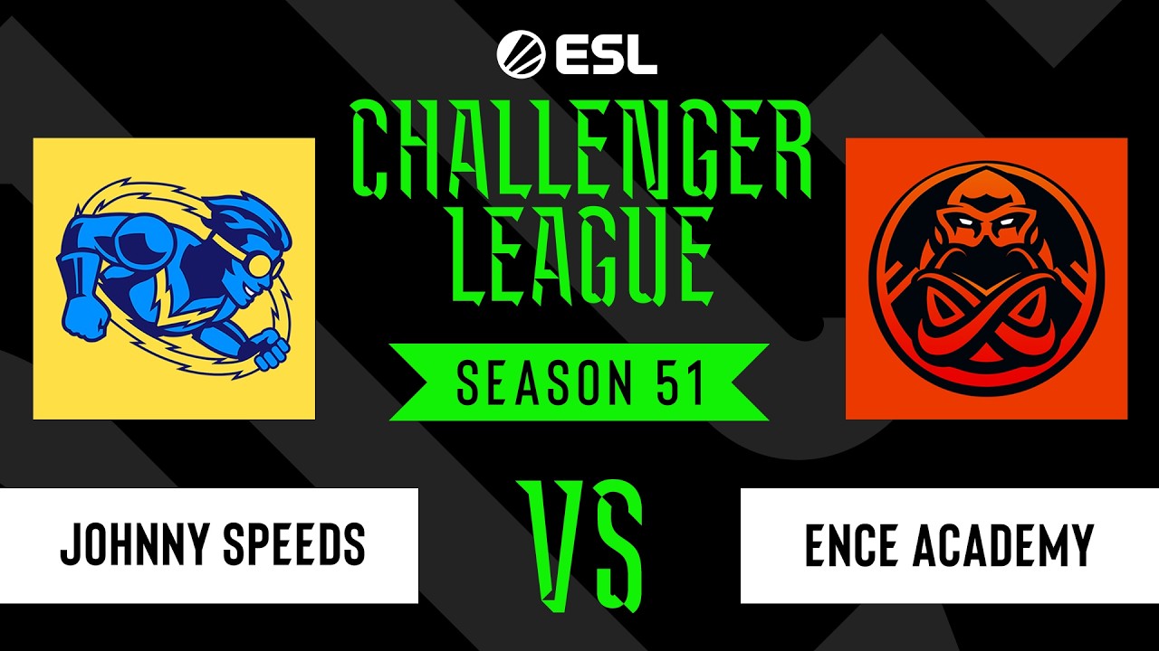 Johnny Speeds vs. ENCE Academy - ESL Challenger League - Season 51 - EU