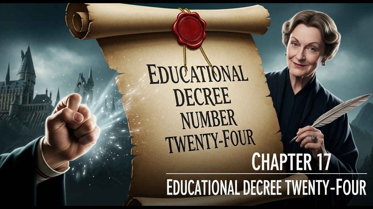 Harry Potter and the Order of the Phoenix - Chapter 17: Educational Decree Number 24 | StoryHolics