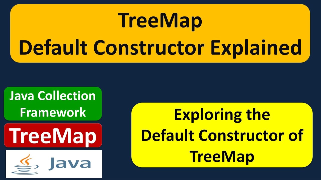 TreeMap Default Constructor Explained | Java Collection Framework