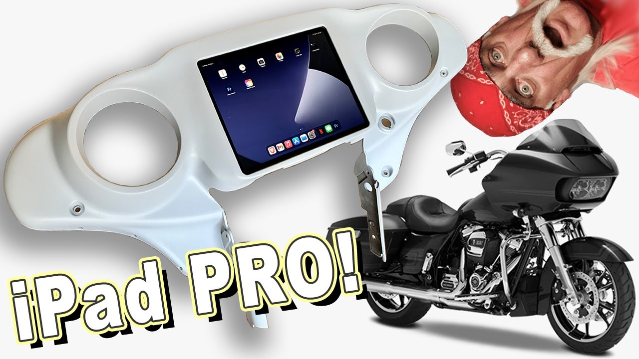 Harley-Davidson Street Glide Gets an iPad Thanks to Custom Dash Panel ...