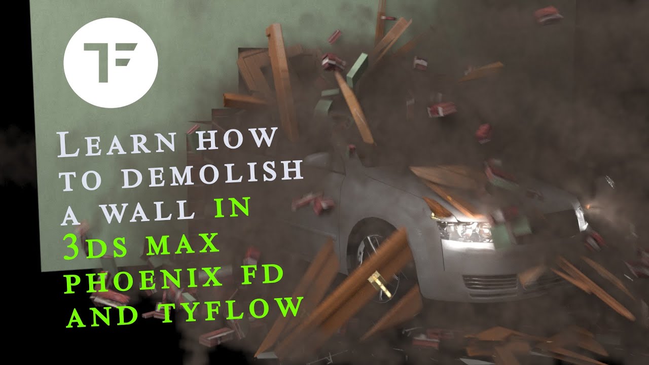 TYFLOW - House destruction tutorial