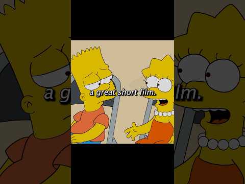 Bart decided to make a short film...😳