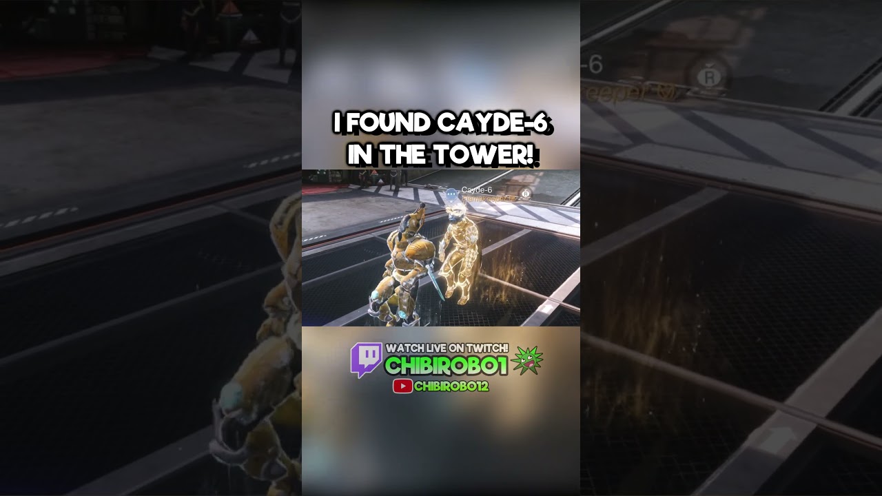 We Found Cayde-6 in the Tower!?!  #destiny2 #destiny #funny