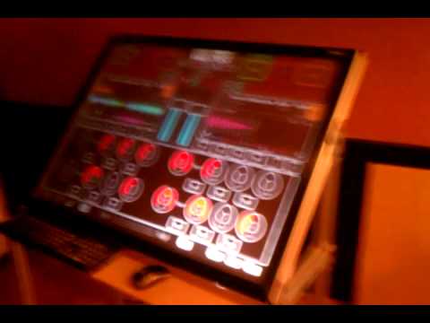 TouchMi multitouch kiosk.