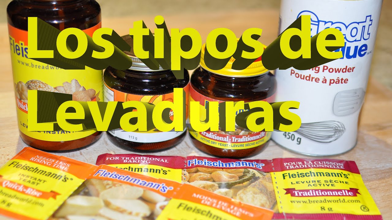 Cuales son los tipos de levadura para Receta de Pan