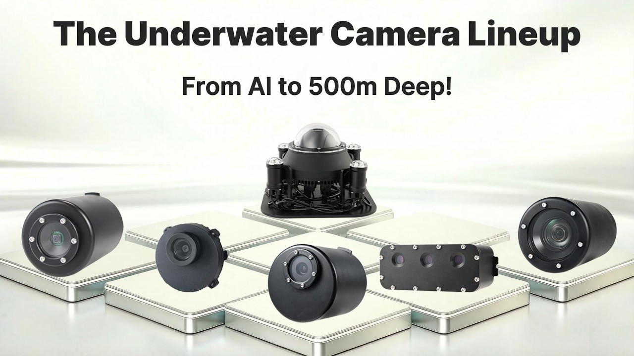 Deep-Sea Eyes: From AI Vision to 500m Depth — The  Underwater Camera Lineup!
