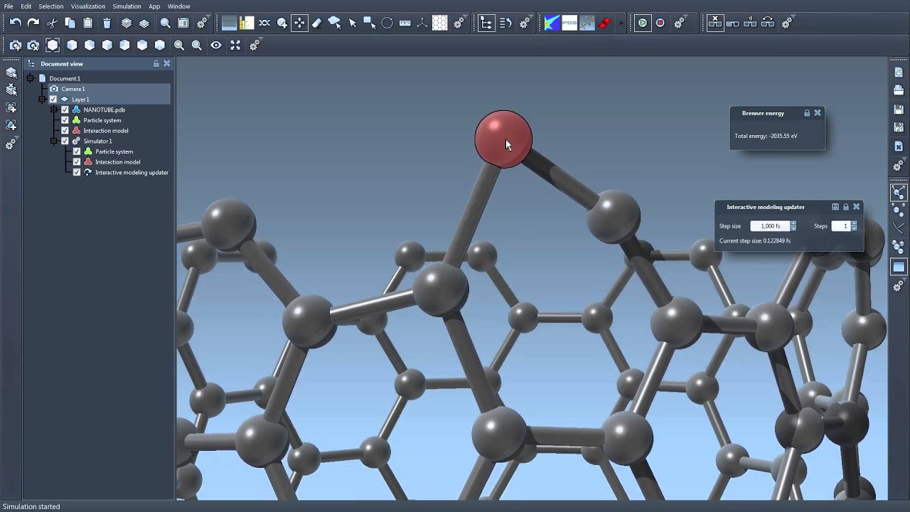 SAMSON Tutorials - Essentials 18 - Interactive simulation