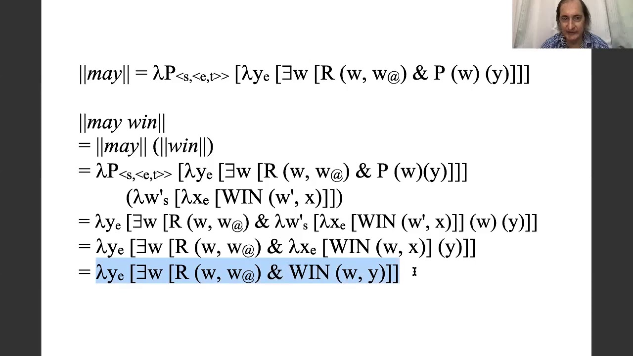 Introduction to Semantics, Chapter 8