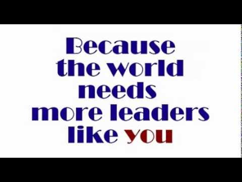My Leadership Manifesto