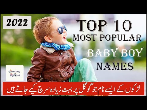 Top 10 Trending & Popular Muslim/Islamic Baby Boy Names In Urdu Hindi English Meaning/New Baby Names