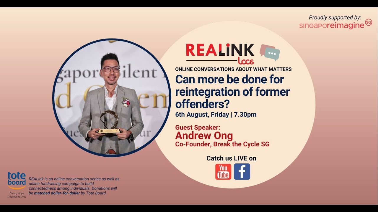REALink! LCCS Virtual Conversation Series with guest speaker Andrew Ong