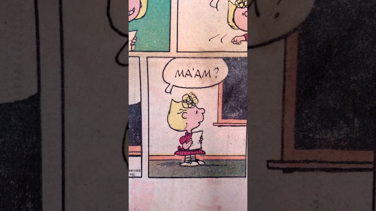 Sally Reports on Rock Snakes - Peanuts Comic Strip from January 19, 1975 | CollectPeanuts.com