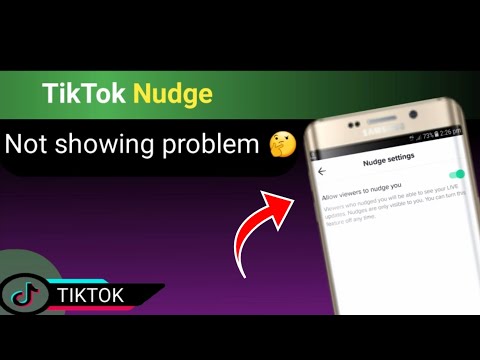 nudge meaning in tiktok | TikTok nudges feature not showing problem solved 2023