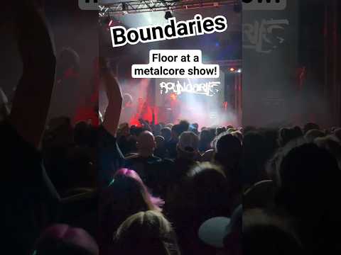 Ever been to a Metalcore show? #boundaries #metalcore #moshpit #shorts