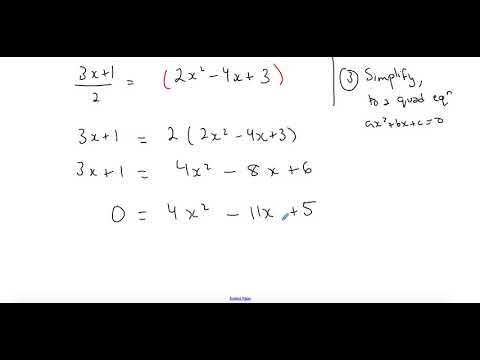 Non Linear Simultaneous Equations