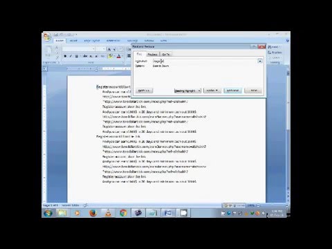 How to Find word in word art Ms office 2007