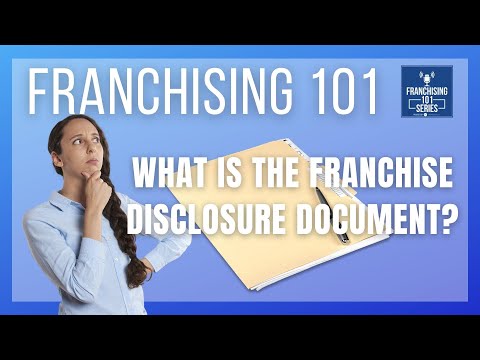 What is the Franchise Disclosure Document (FDD)?