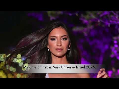 Miss Universe Israel 2025 Melanie Shiraz crowned in Aventura, Florida ...