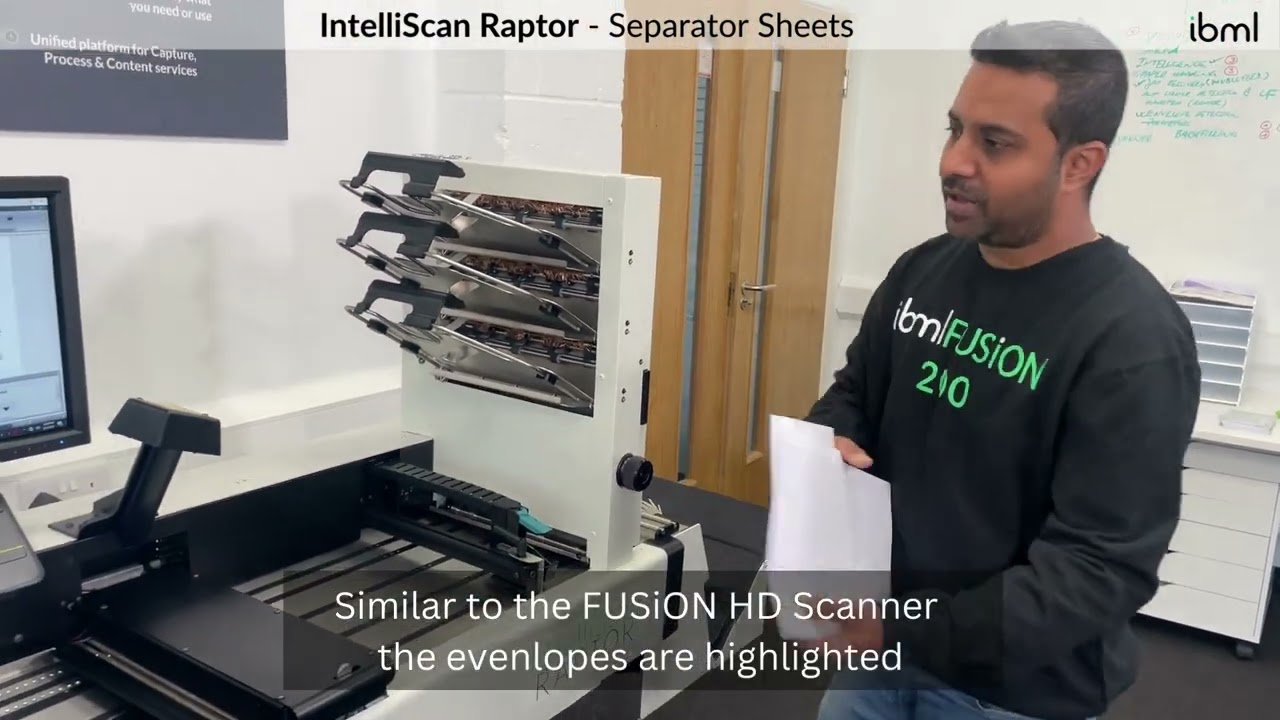 ibml IntelliScan Raptor - Separator Sheets