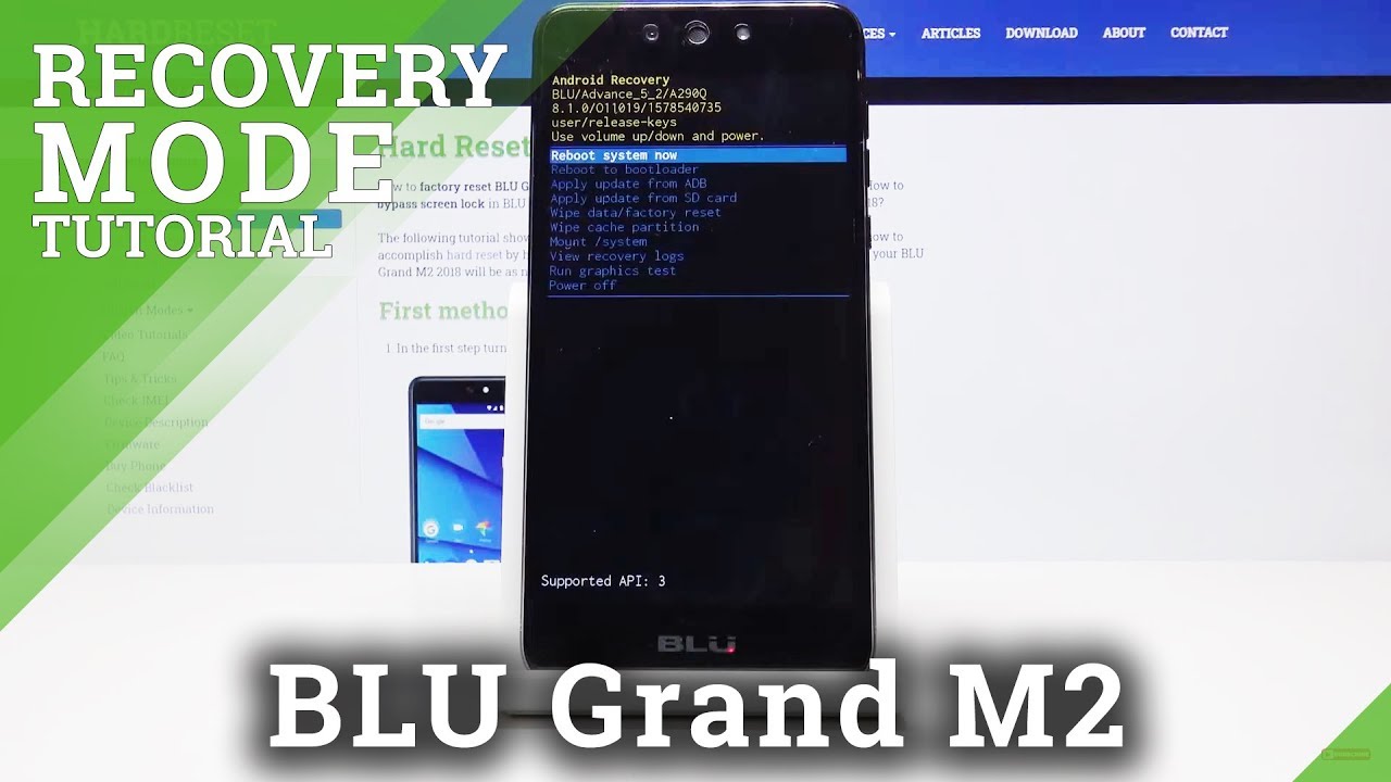 How to Enter Recovery Mode in BLU Grand M2 – Hidden Recovery System