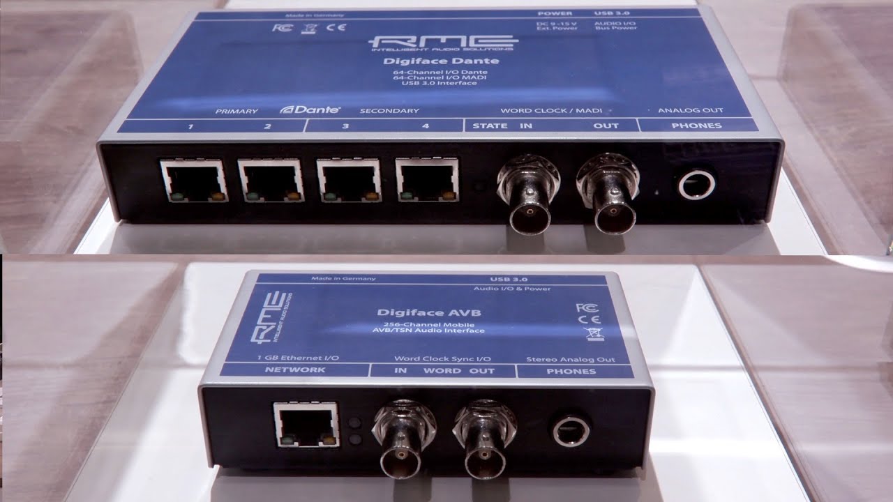 RME Digiface Dante USB звуковая карта купить в Москве в интернет ...