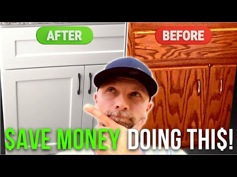 SIMPLE Cabinet Upgrade | BEGINNER'S GUIDE to Replacing Cabinet Doors