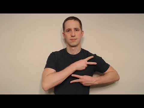 American Sign Language ASL Video Dictionary - veteran soldier