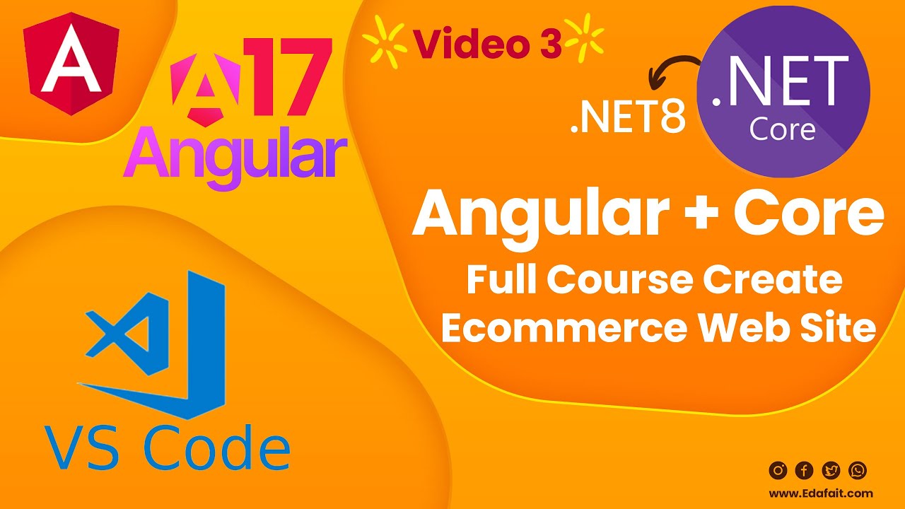 Angular 17 with  Asp.net Core 8 Web API  Full Course Video 3(Sorting Pagination - Search - GitHub )