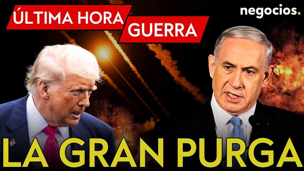 BREAKING NEWS WAR | Trump's great purge, Israel strikes Iran and the conflict escalates