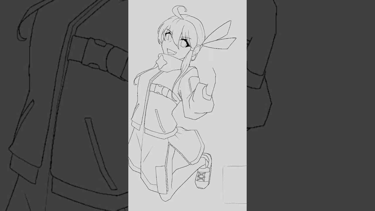 Original Character timelapse #shorts