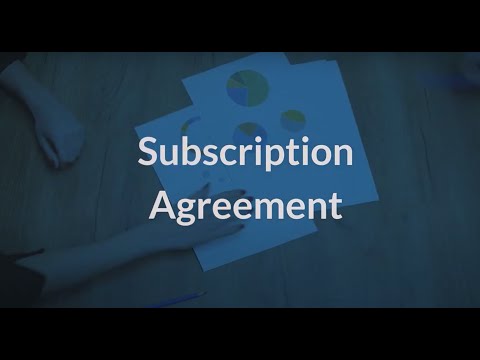 Subscription Agreement | Eqvista