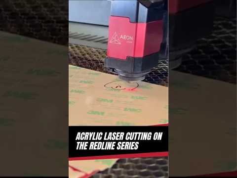 Acrylic Cutting Perfection with the REDLINE MIRA9 S