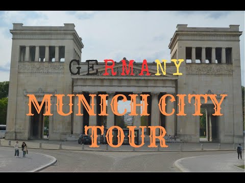 Munich City Bus Tour in 4K #munichbigbus #munichwalking #munichgermany