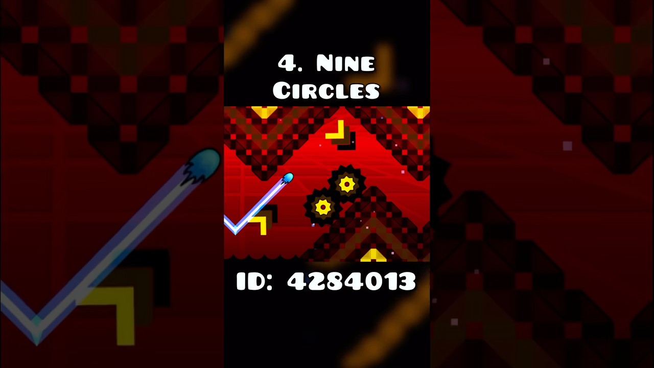 The Top 5 BEST Geometry Dash Hard Demons | Geometry Dash 2.2 #shorts #geometrydash #gd