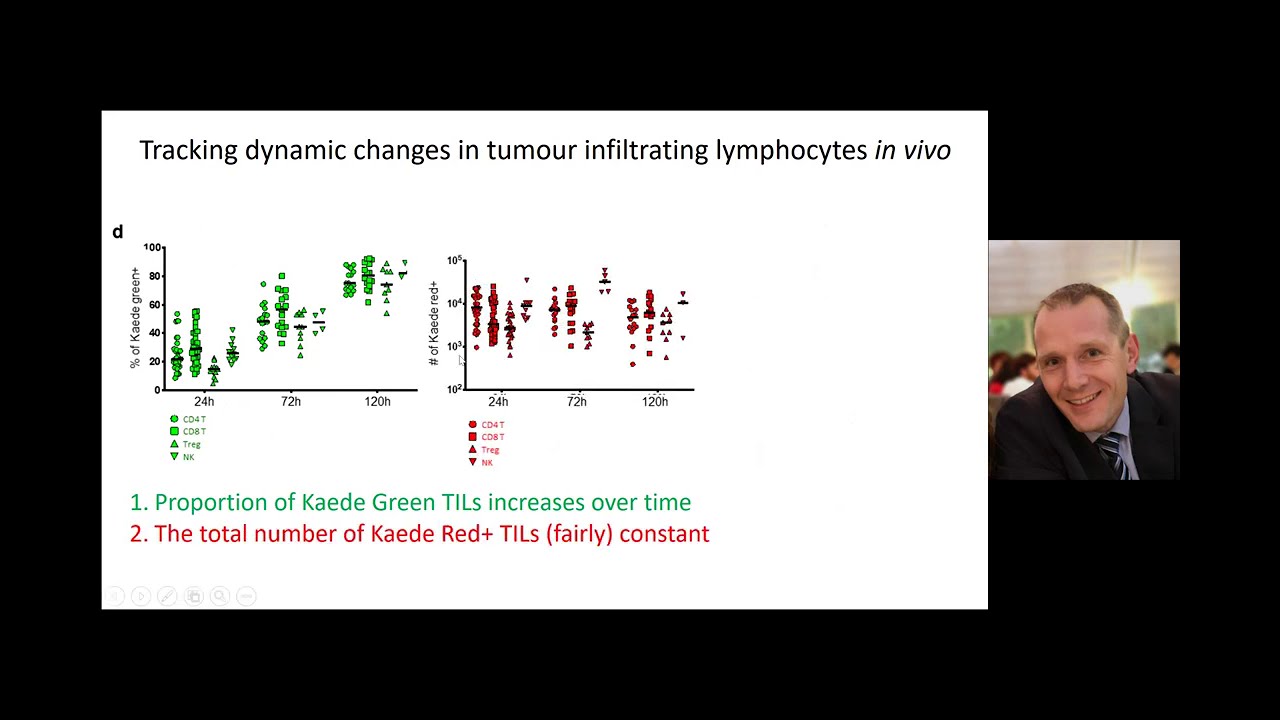 David Withers: Tracking Dynamic Changes in Tumour Infiltrating Lymphocytes 𝘪𝘯 𝘷𝘪𝘷𝘰