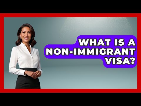 What Is A Non-immigrant Visa? - US Citizenship Immigration Guide