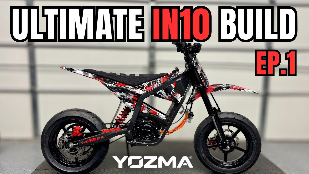 Ultimate Yozma IN 10 72V Supermoto Part 1 - Sotion Motor