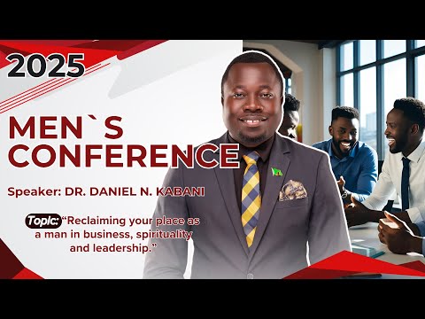 Dr Daniel Kabani Presents at the 1St Men's Conference 2025 - Reclaiming your place as a man.