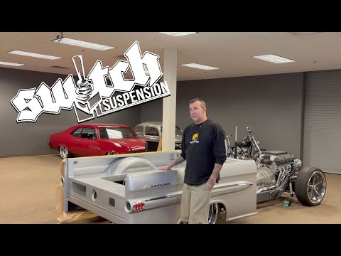 Dixxon's '55 Chevy Fleetside Bed, 1954 Chevy Bel Air, '74 Mercedes 450 SLC TA Technix Kit Install